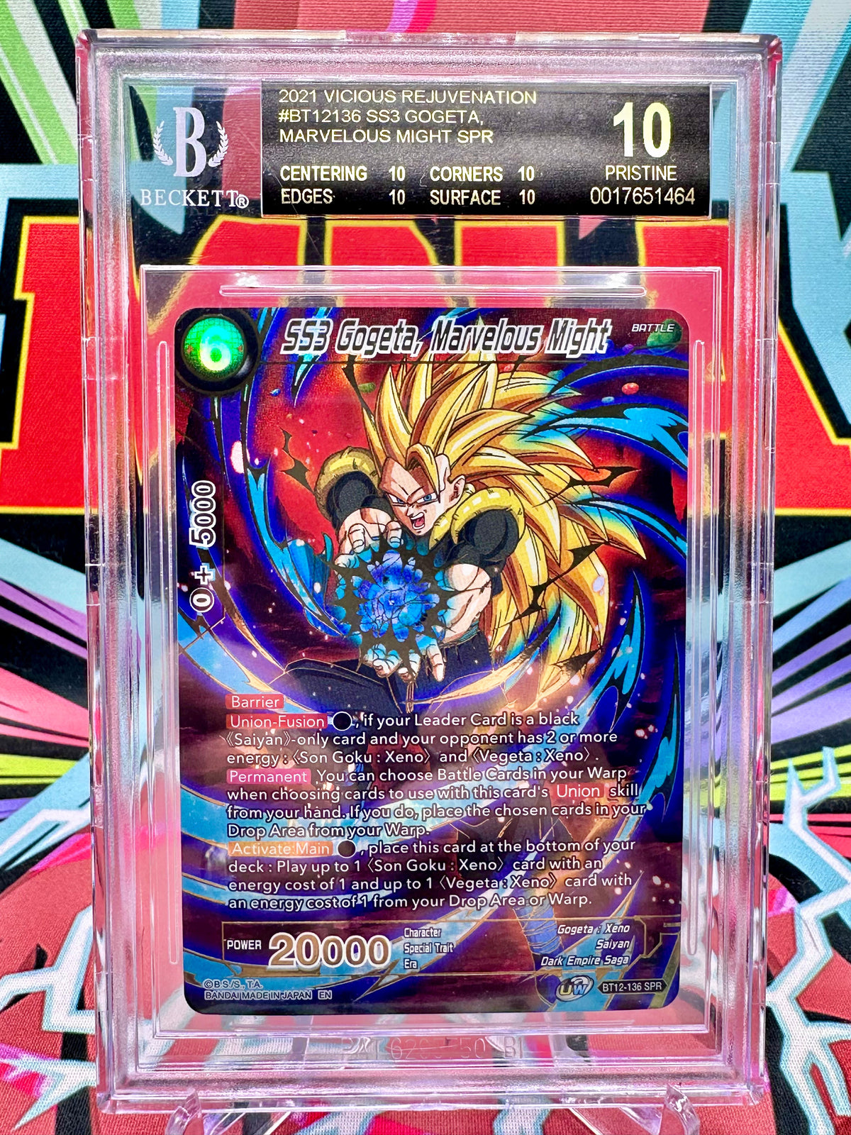 BGS Graded Slabs – Beckett Certified Dragon Ball Cards (Top Grades)