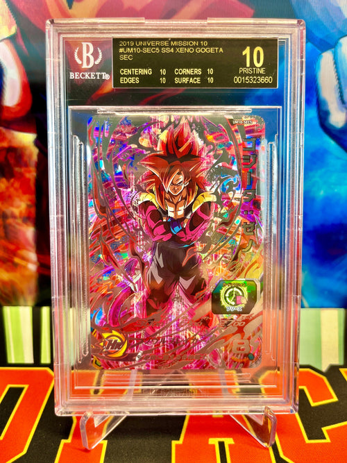 2019 BGS 10 Black Label Gogeta SEC UM10-SEC5